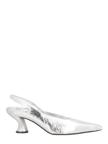 Dries Van Noten Pumps Size Leather - Silver