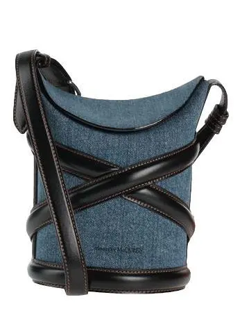 Alexander McQueen Cross-body Bucket Bag - Blue