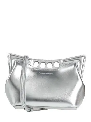 Alexander McQueen Leather Cross-body Bag - Silver