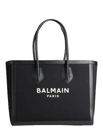 Balmain Handbag Cotton Tote - Black