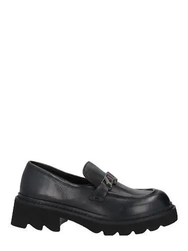 Paciotti Calfskin Loafers - Black