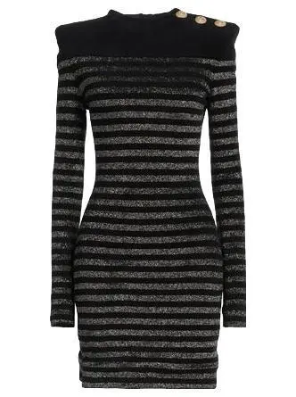 Balmain Mini Dress - Black
