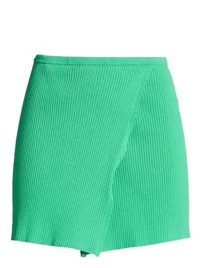 ROBERTO COLLINA Mini Flared Skirt - Green