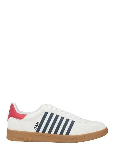 Dsquared2 Calfskin Sneakers - Off White