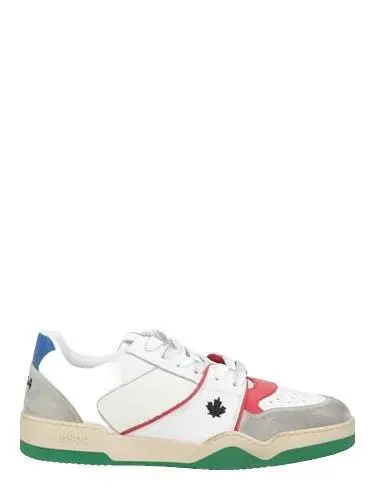 Dsquared2 Leather Low-top Sneakers - White