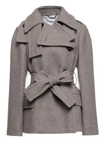 Stella McCartney Wool And Linen Coat - Beige