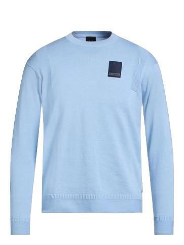 Armani Exchange Cotton Crewneck Sweater - Sky Blue