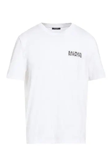 Balmain T-shirt Size Cotton - White