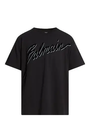 Balmain T-shirt Size Cotton - Grey