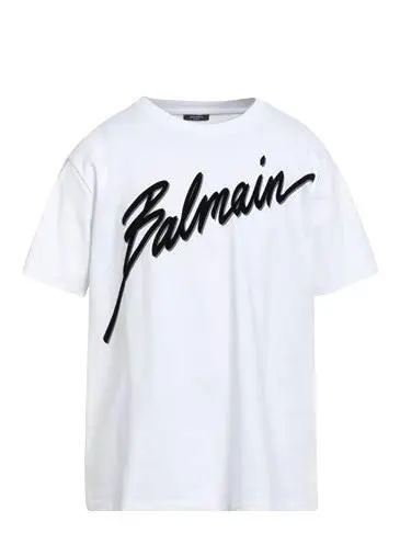 Balmain T-shirt Size Cotton - White