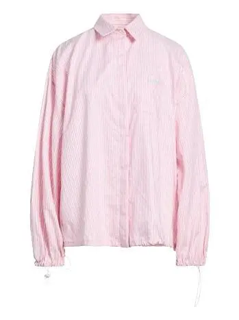 Fiorucci Striped Woven Shirt - Pink