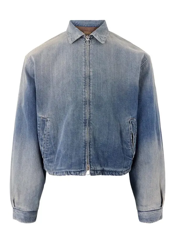 Kapital Hacksaw Drizzier 12oz Denim Jacket - Blue