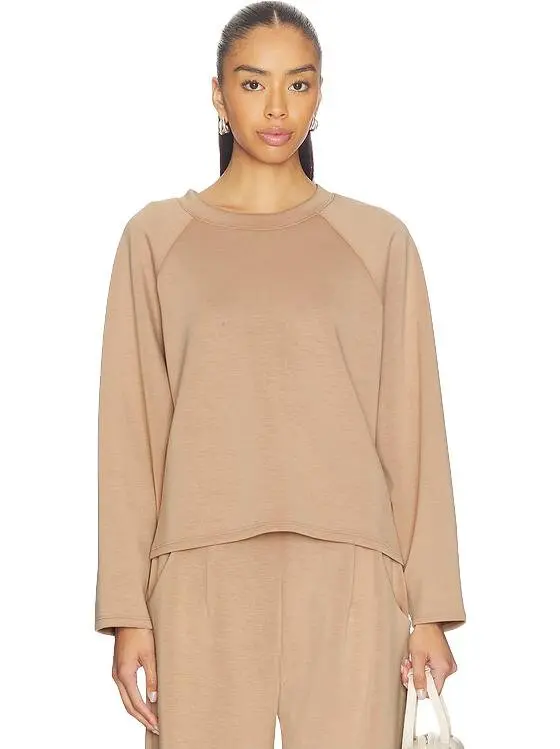 RIPLEY RADER Oversized Raglan Top - Tan