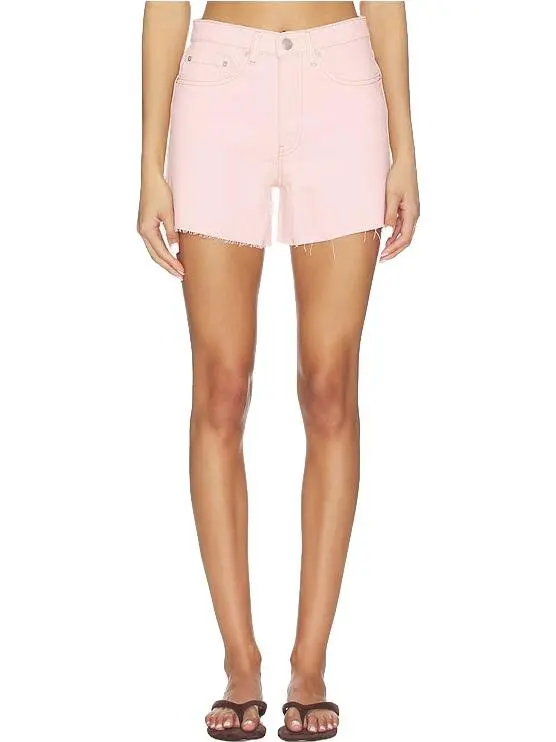 DL1961 Zoie Denim Short In Pink - Ballet