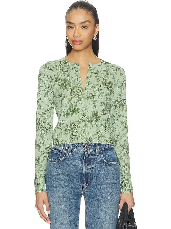 Alice + Olivia Carson Cardigan - Mystic Garden Sage