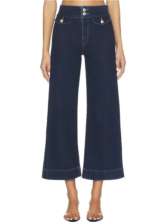 Joe's Jeans The Ellia Wide Leg Ankle Jeans - Magnetic