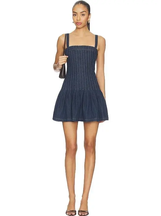 Tularosa Harlow Mini Dress - Indigo