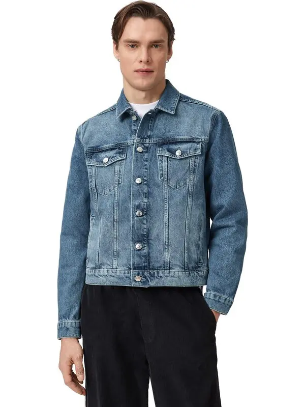 ALLSAINTS Inveroy Denim Jacket - Washed Indigo