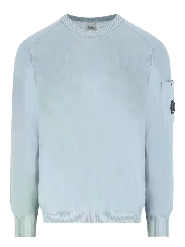C.P. COMPANY Patch-pocket Sweater - Blue