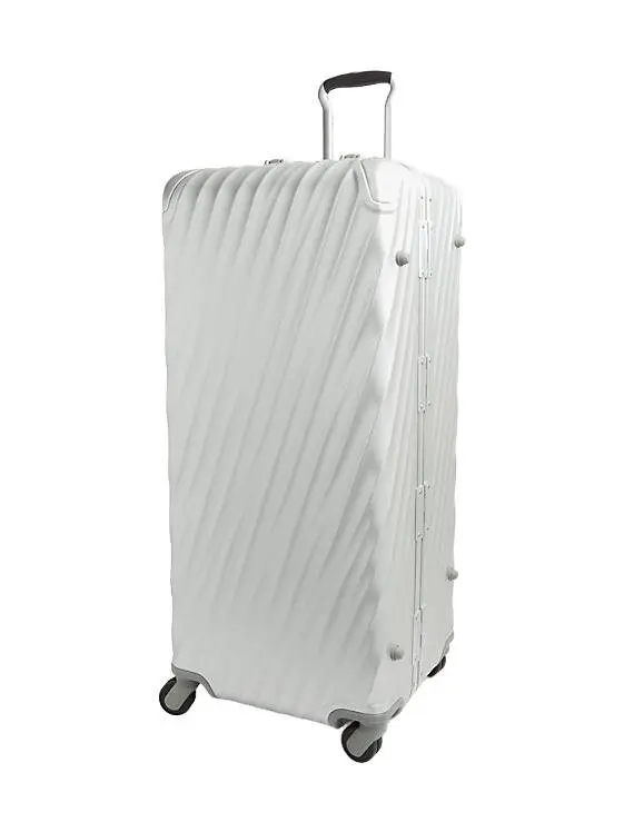 Tumi International 19 Degree Aluminum Trunk Suitcase - Silver