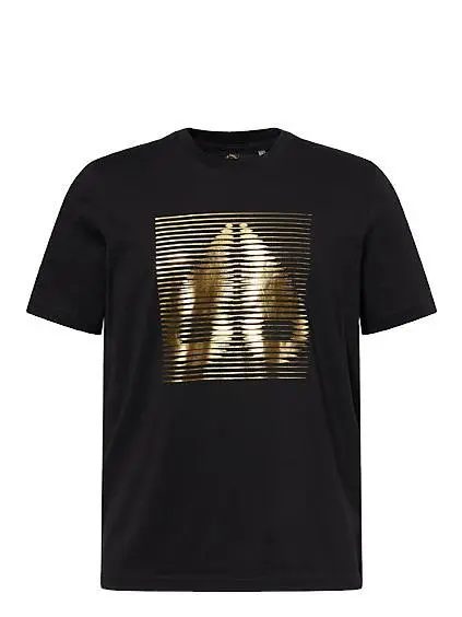 Moose Knuckles Raydaze Graphic-print Cotton T-shirt - Black