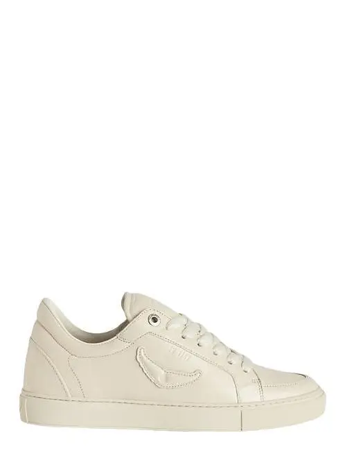 Zadig&Voltaire Fly Wing-embroidered Low-top Trainers - Flash