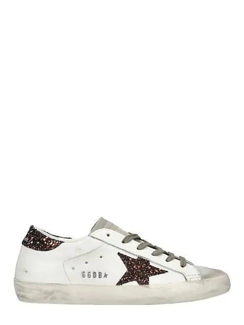 GOLDEN GOOSE Superstar Leather Trainers - Bone/comb