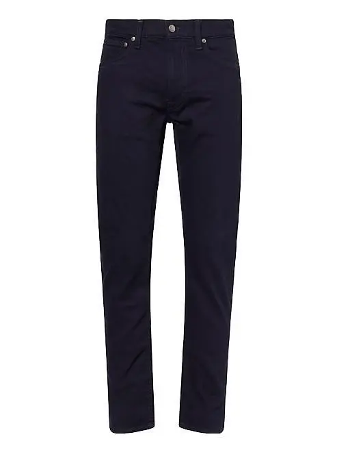 Nudie Jeans Lean Dean Straight-leg Stretch-denim Jeans - Everblue