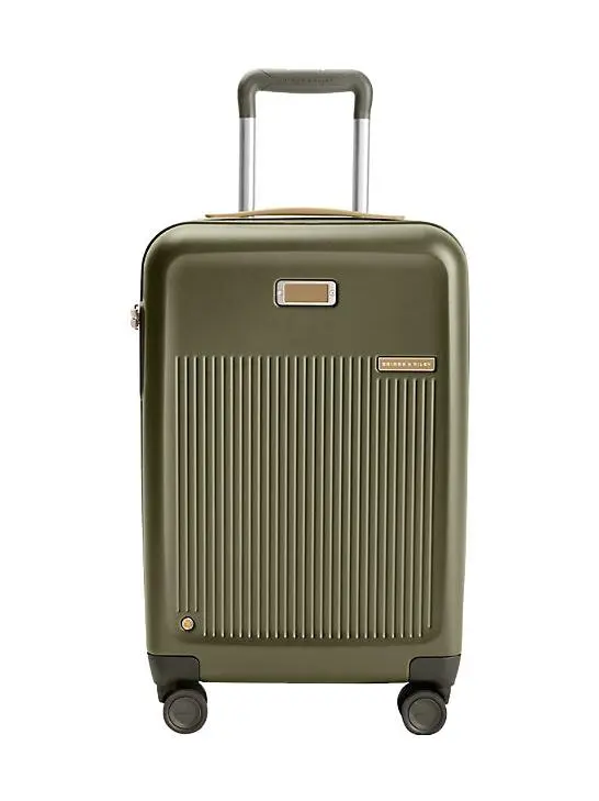 Briggs & Riley Sympatico Essential Four-wheel Expandable Cabin Suitcase - Olive