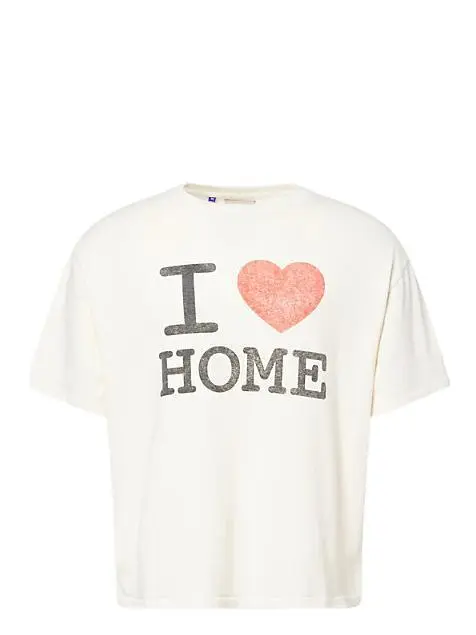 GALLERY DEPT. Graphic-print Short-sleeve Cotton T-shirt - Light Archival