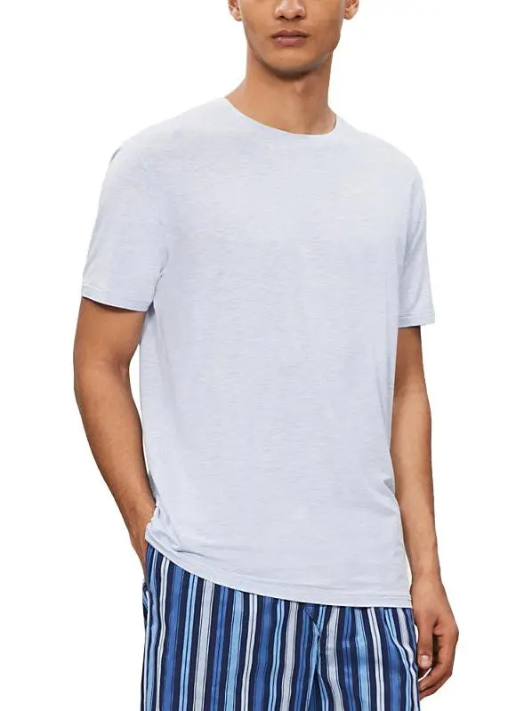 Derek Rose Ethan Jersey T-shirt - Sky