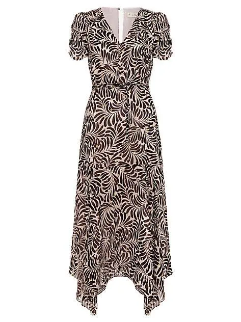 PHASE EIGHT Verity Shimmer Woven Midi Dress - Multi