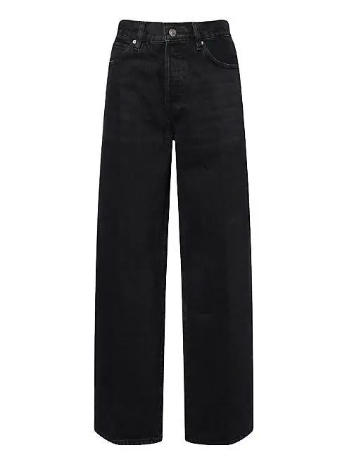 FRAME The Collegiate Wide-leg Denim Jeans - Astral