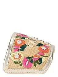 Carvela Sorrento Embroidered Woven Slides - Mult/other