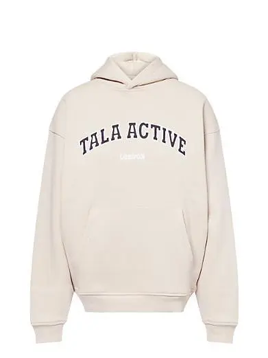 TALA Embroidered-logo Hoodie - Shell