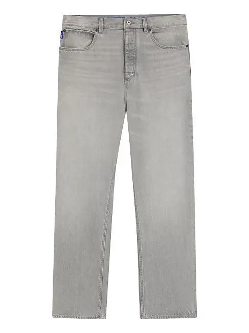 Hugo Baggy Fit Jeans - Medium Grey