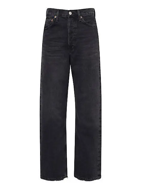 AGOLDE 90's Mid-rise Loose-fit Denim Jeans - Tar