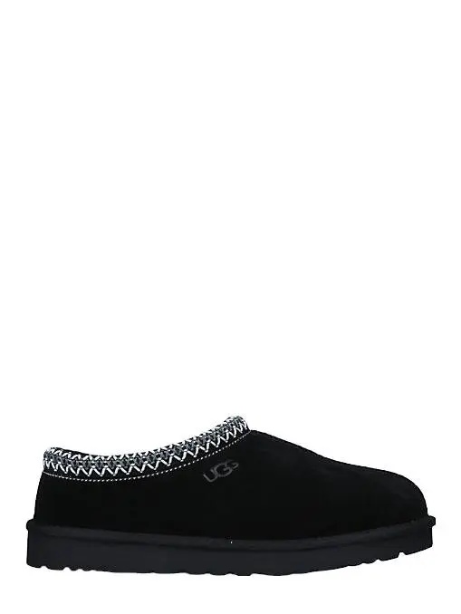UGG Tasman Ii Shearling-lined Suede Slippers - Black