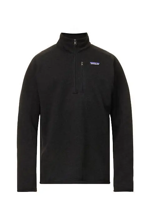 Patagonia Better Quarter-zip Woven Sweatshirt - Black