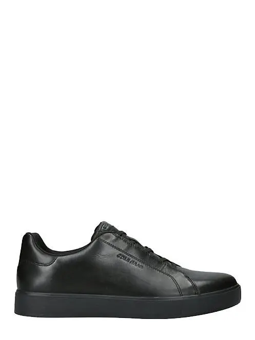 Cole Haan Grandprø Luxe Leather Slip-on Trainers - Black