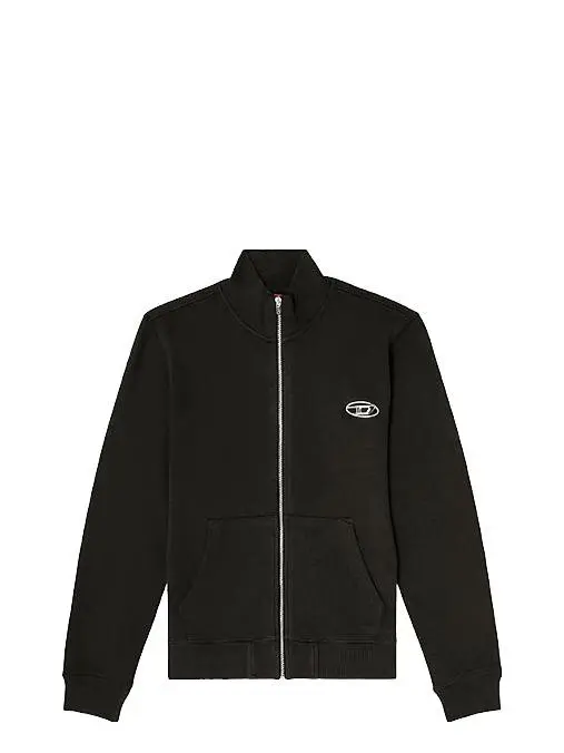 DIESEL® Cotton-jersey Zip-up Sweatshirt - 900