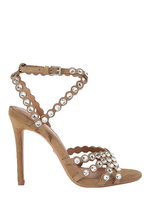 Kurt Geiger Slideaway Heeled Sandals - Camel