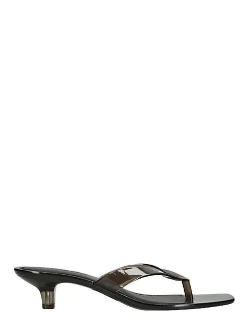 Steve Madden Tracie Jelly Heeled Sandals - Grey/dark
