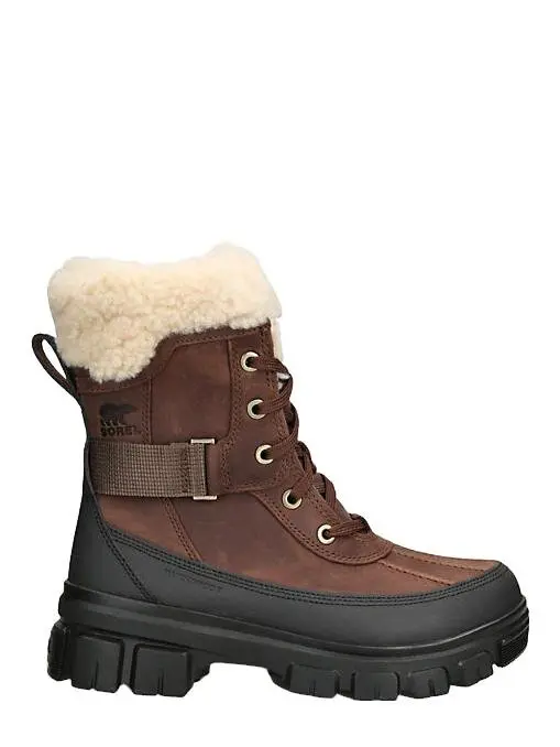 Sorel Torino V Parc Waterproof Suede Snow Boots - Brown/oth
