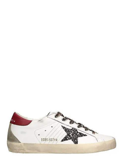 GOLDEN GOOSE Super-star Leather Low-top Trainers - White/comb