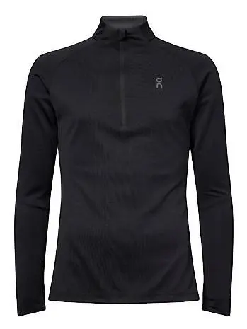 On Climate Logo-print Stretch-woven Top - Black