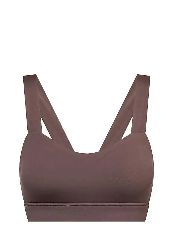 SISTERLY TRIBE Softsculpt Sweetheart Sports Bra - Espresso