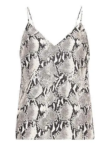 ANINE BING Ellen Print Woven Top - Python