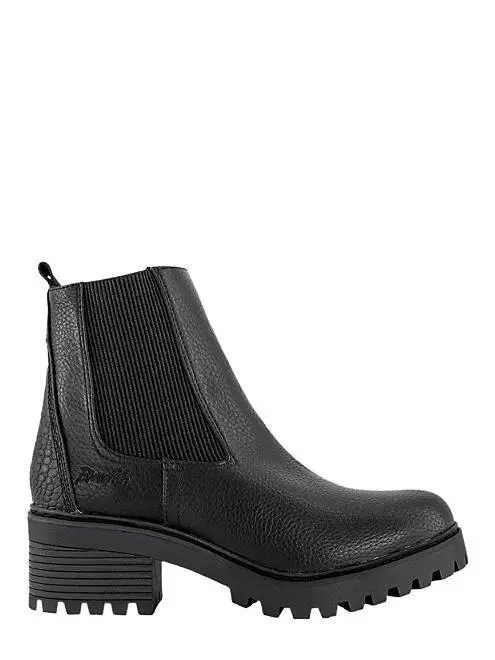 BLOWFISH MALIBU Leven Faux-leather Chelsea Boots - Black