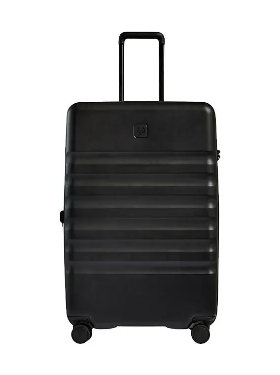 ANTLER Icon Stripe Large Hardshell Polycarbonate Suitcase - Black